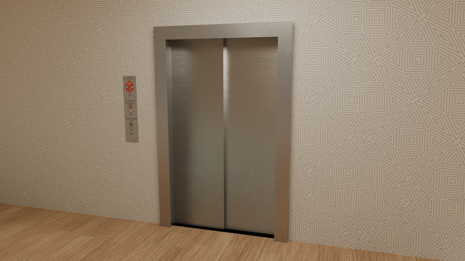 3D Modular Game Ready Elevator Low-poly 3D Model - TurboSquid 2404309