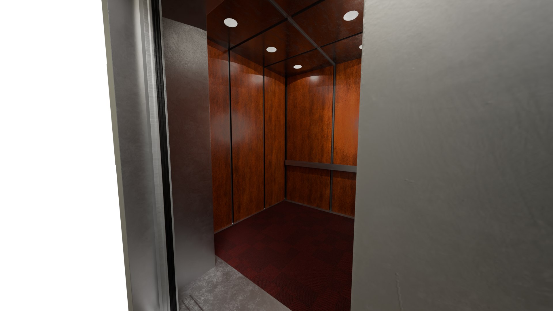3D Modular Game Ready Elevator Low-poly 3D Model - TurboSquid 2404309