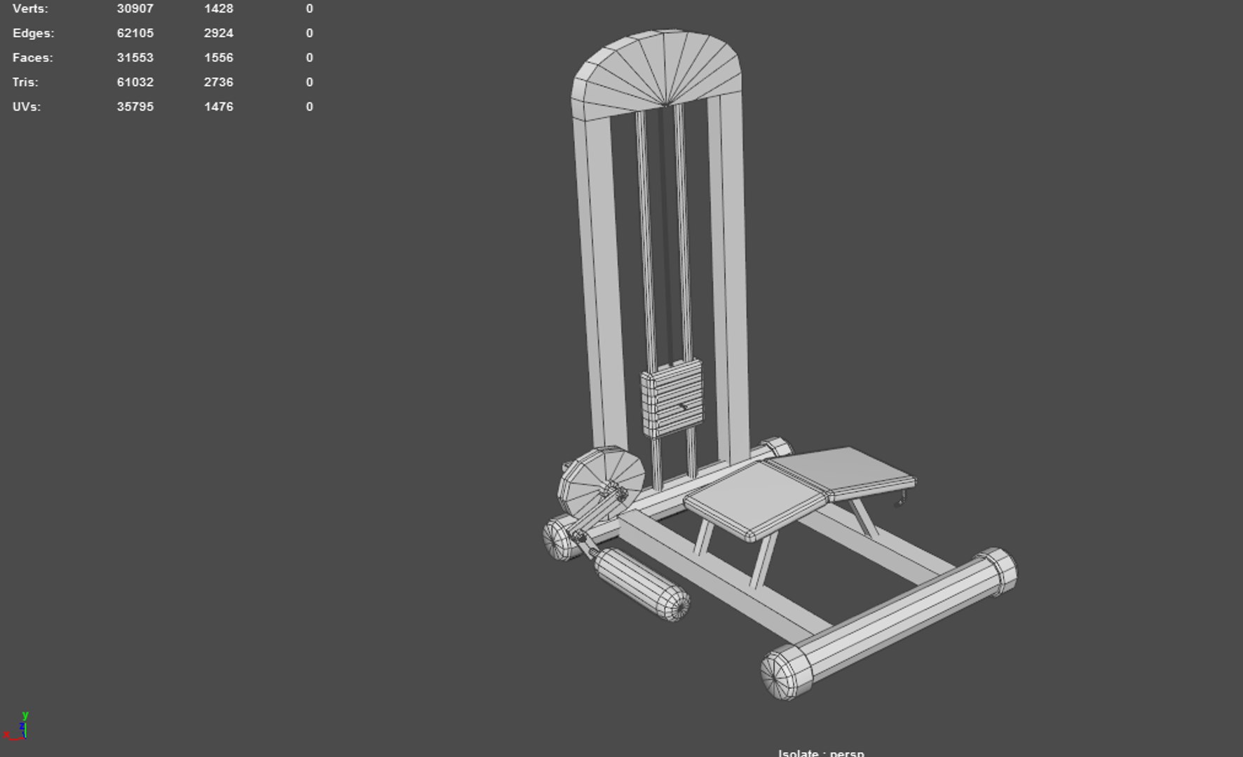 3D model sport gym fitness - TurboSquid 1579109