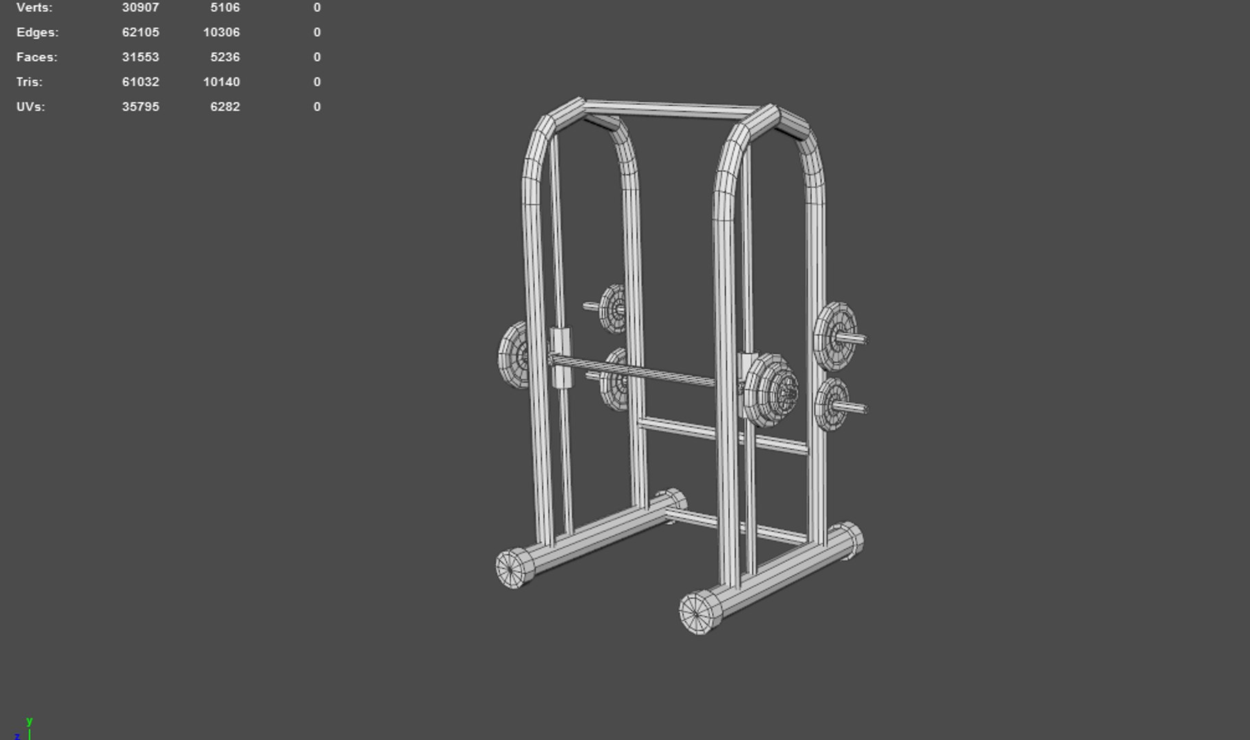 3D model sport gym fitness - TurboSquid 1579109