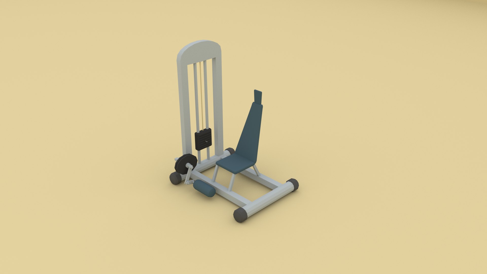 3D model sport gym fitness - TurboSquid 1579109