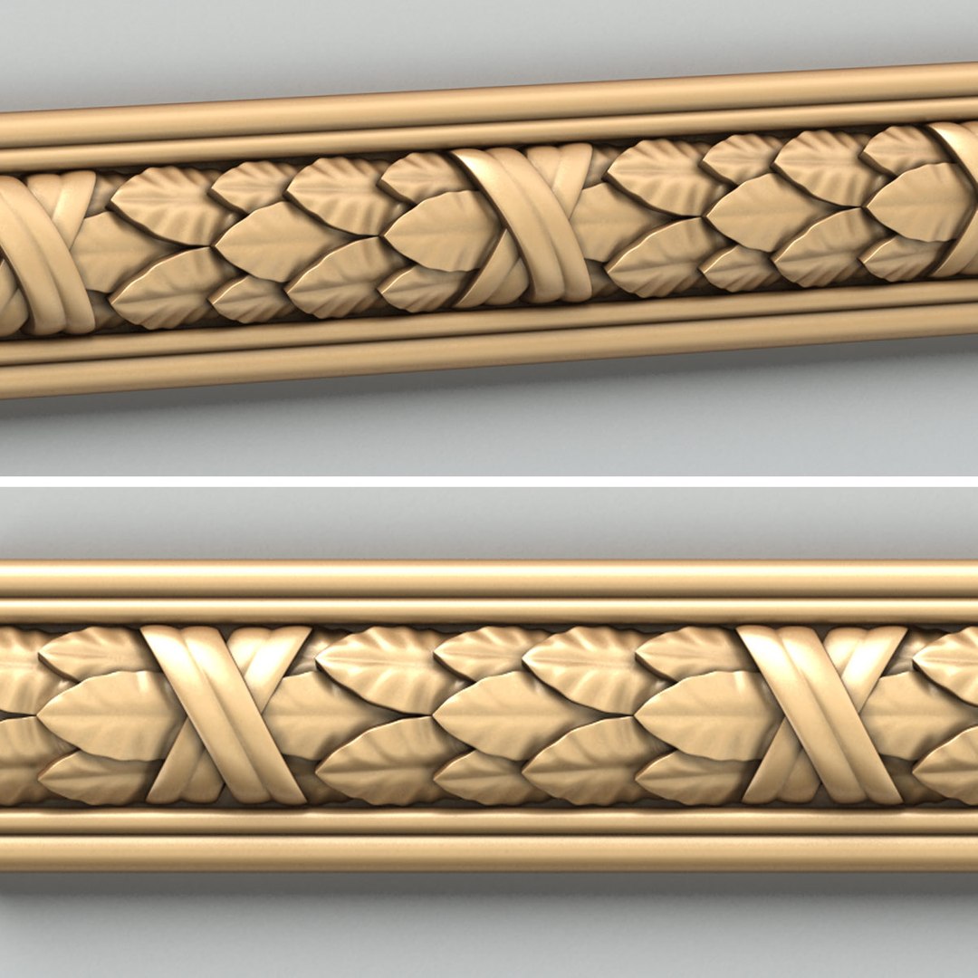3D Decorative Molding - TurboSquid 1647509