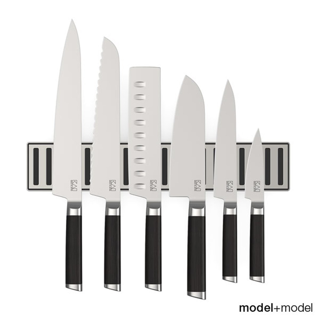Max Set Knives Stand Wall