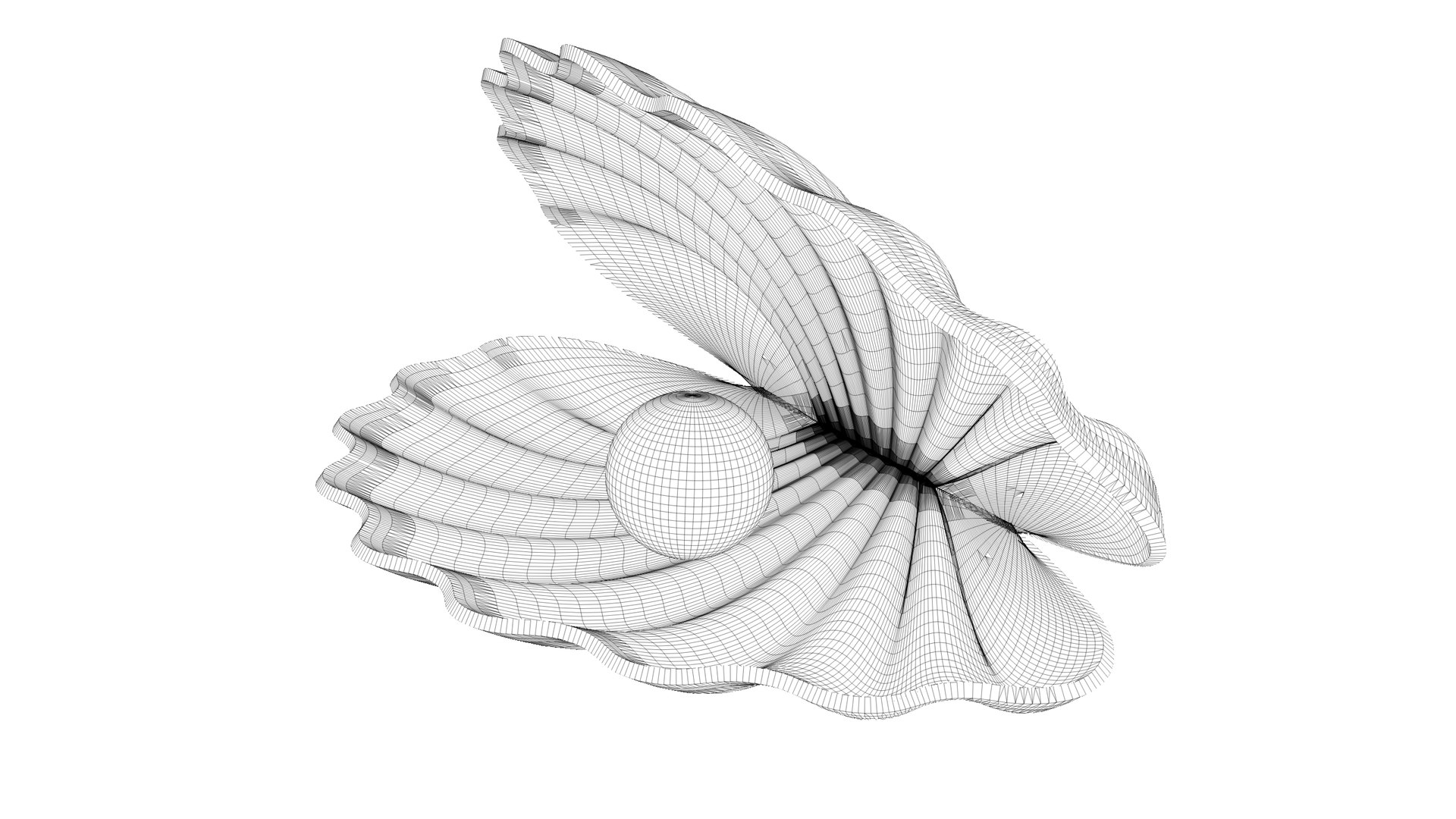 3D Shell Pearl - TurboSquid 2282288