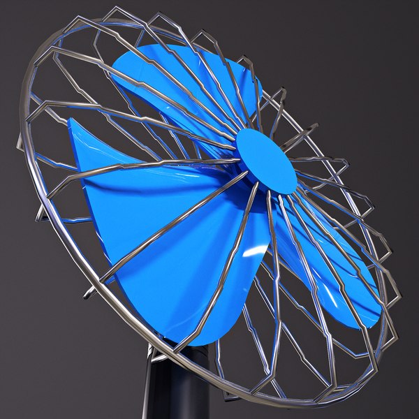 Electric fan 3D model - TurboSquid 1724033