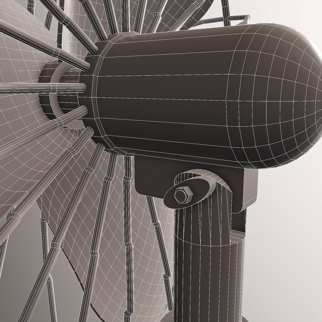 Electric Fan 3D Model - TurboSquid 1724033