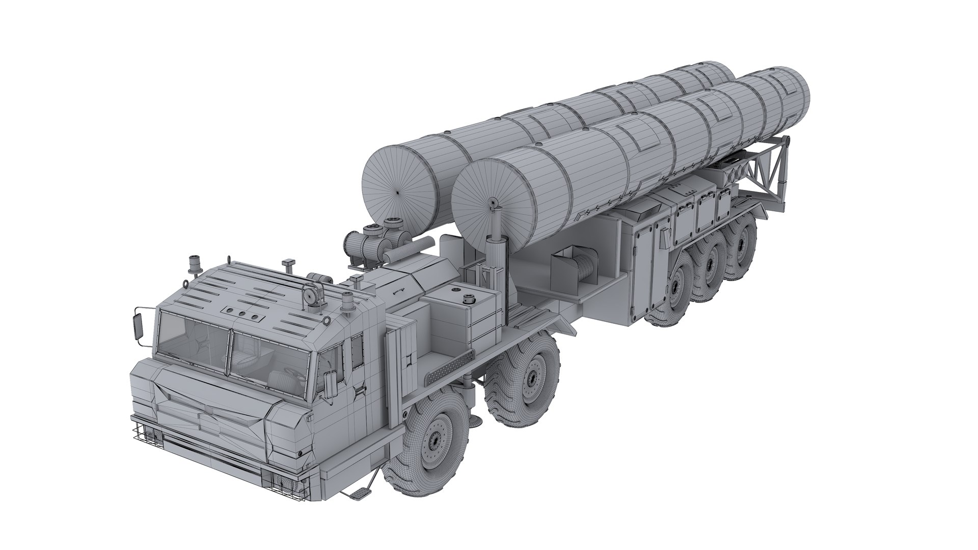 Russian S-500 Triumf Air Defense System Vehicle 3D - TurboSquid 2240150