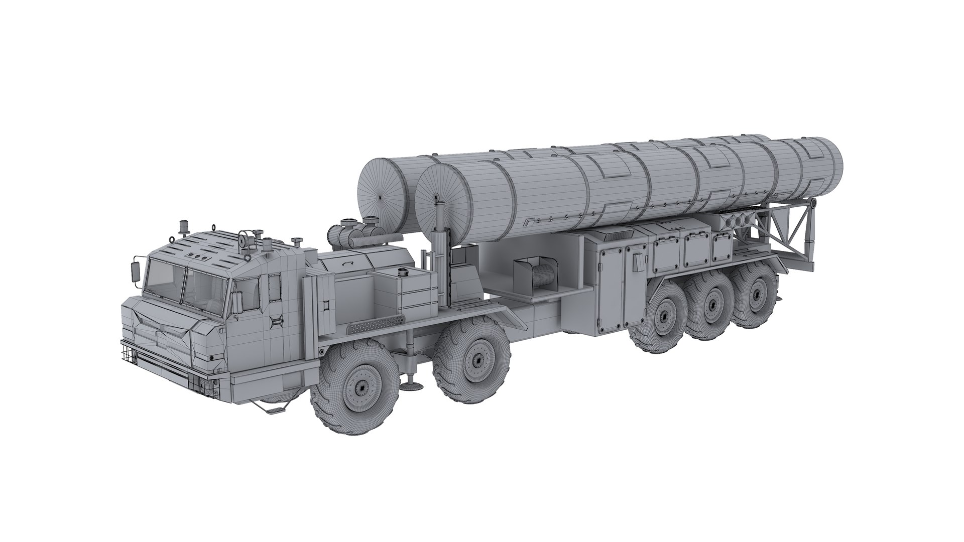 Russian S-500 Triumf Air Defense System Vehicle 3D - TurboSquid 2240150
