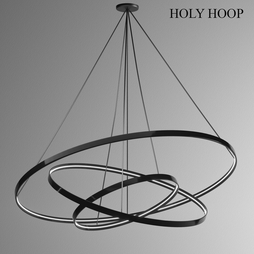 3D Pendant Light Holy Hoop - TurboSquid 1247504