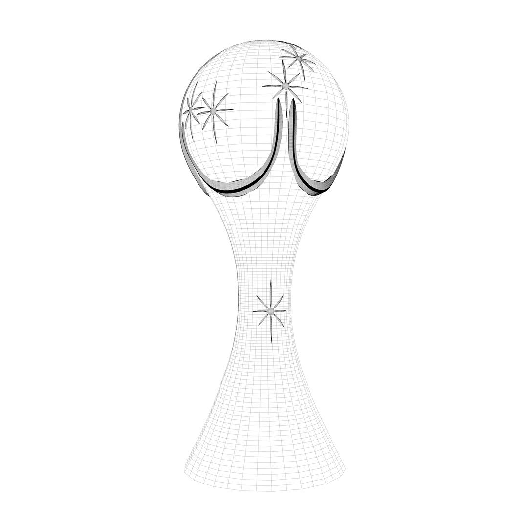 3D Trophy soccer football cup model - TurboSquid 2092016