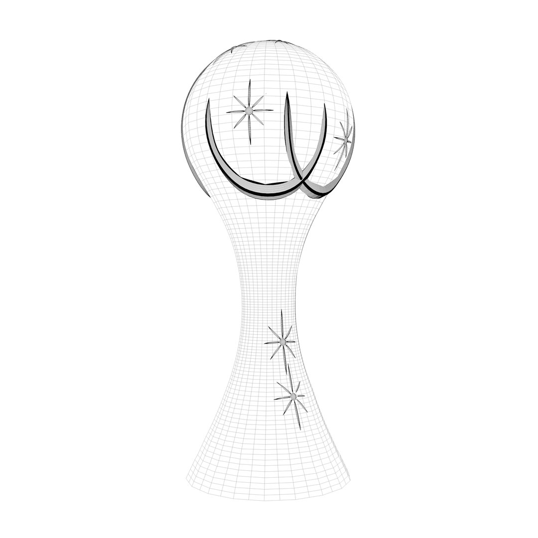 3D Trophy soccer football cup model - TurboSquid 2092016
