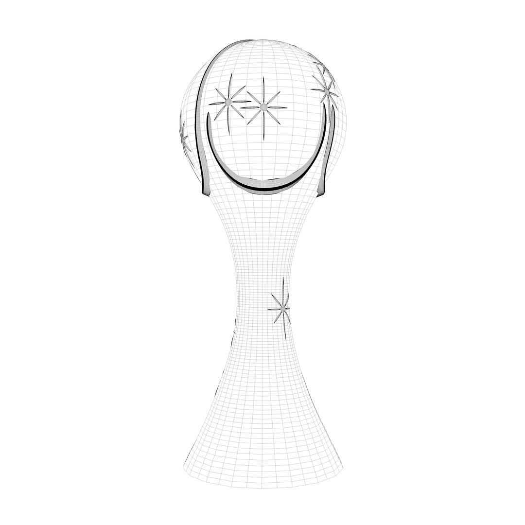 3D Trophy soccer football cup model - TurboSquid 2092016