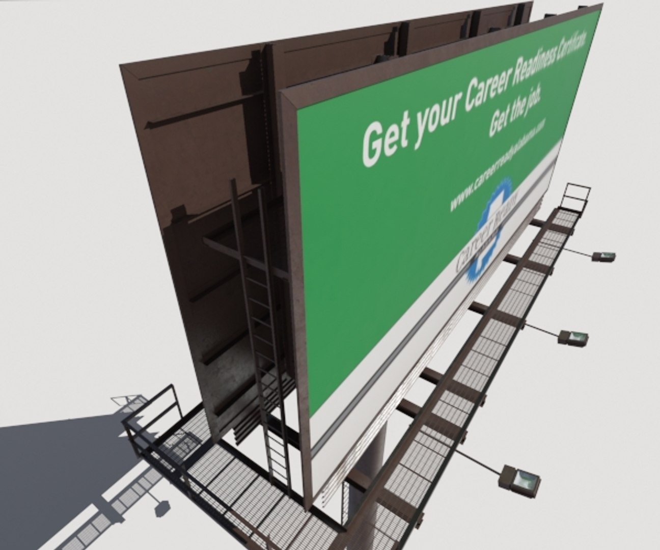 3d Large Hd Billboard 2 Model