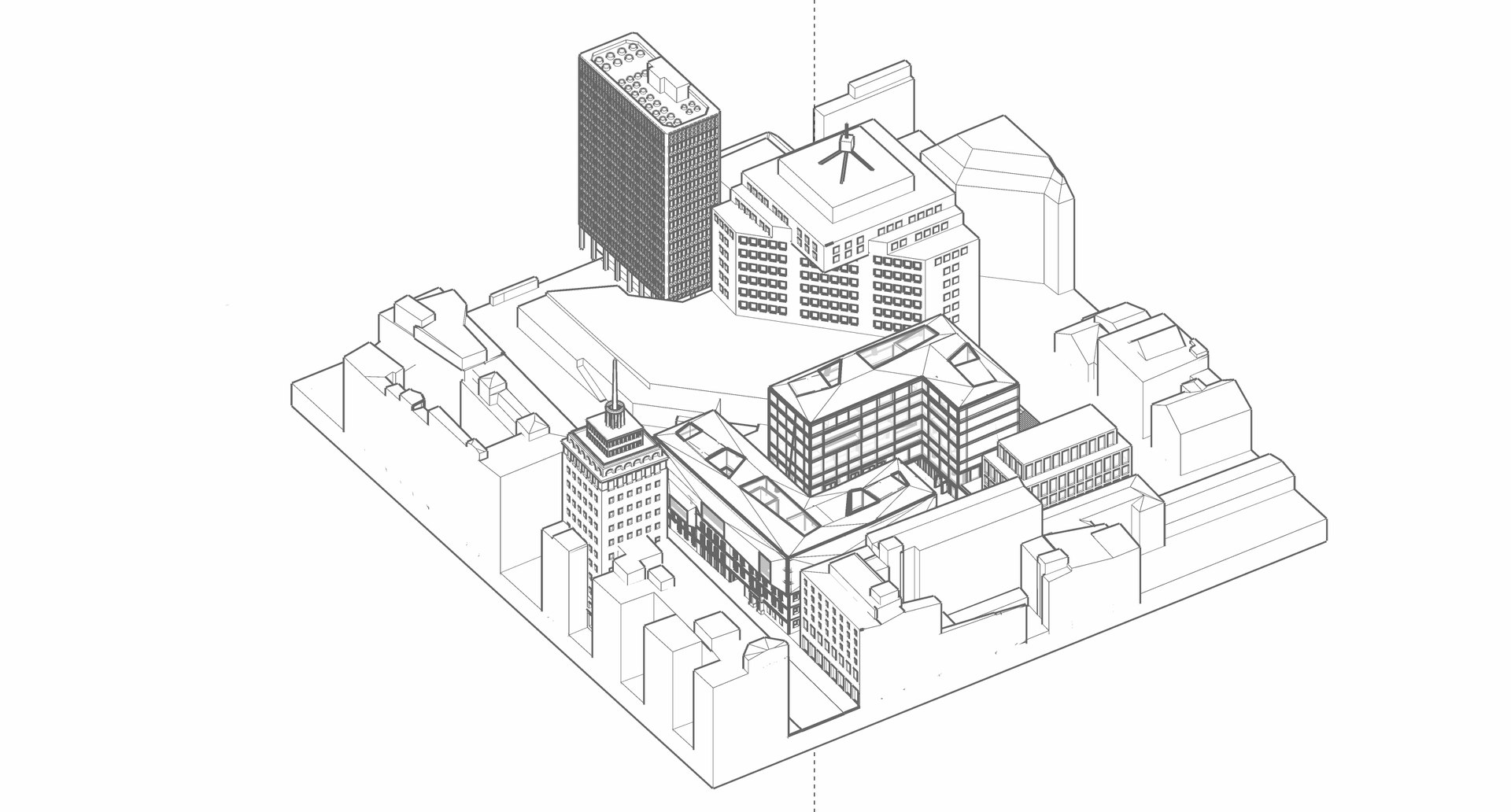Modern College Campus Building 3D Model - TurboSquid 1843893