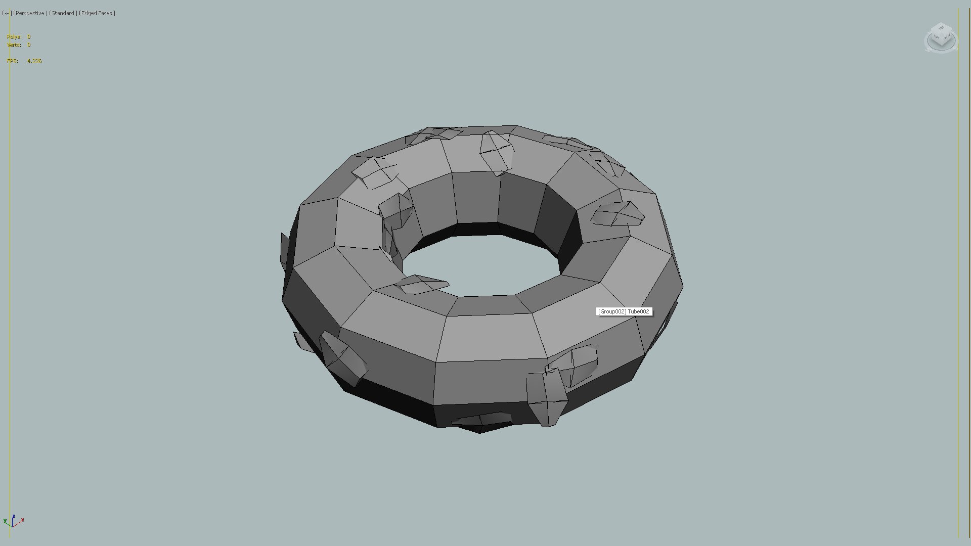 3D Model Low Poly Cartoon Donut 02 - TurboSquid 2030407