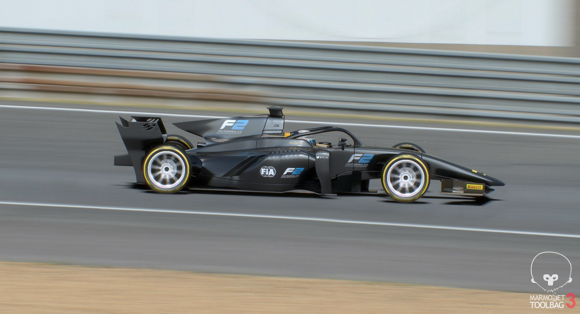 Formula 2 Dallara F2 Model - TurboSquid 1557470