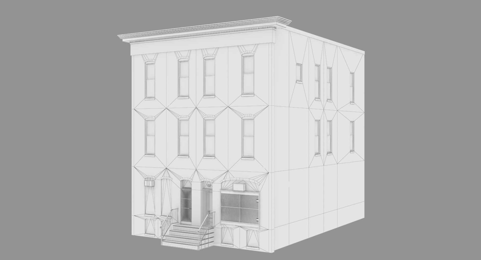 City Building 3D Model - TurboSquid 1392813