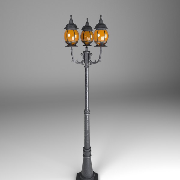 Free 3D Lamppost Models | TurboSquid