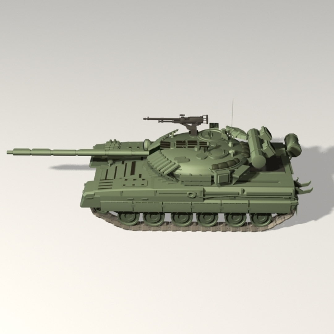 T 80 3d Model