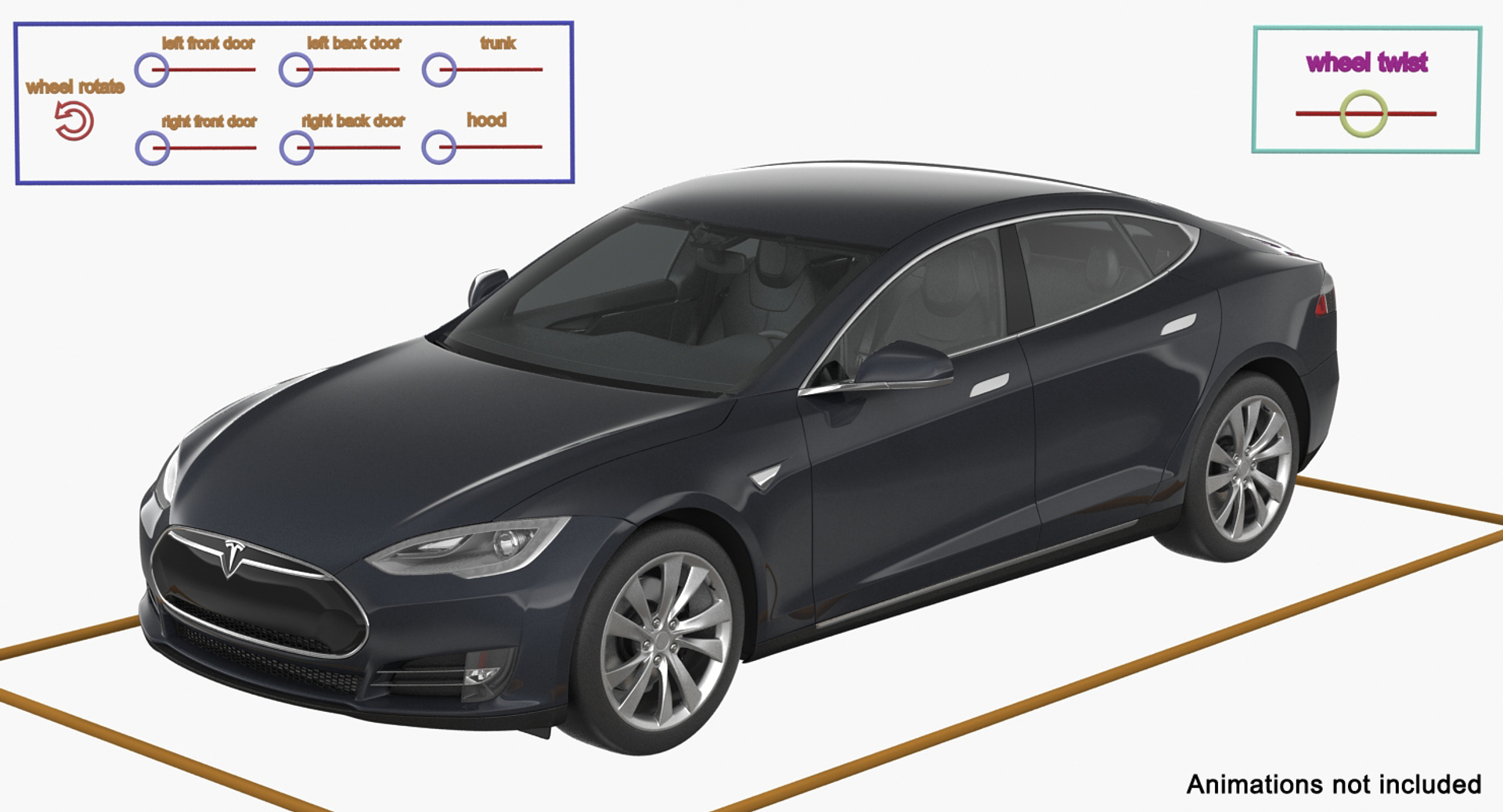 Tesla S 60 2015 Model | 1146943 | TurboSquid