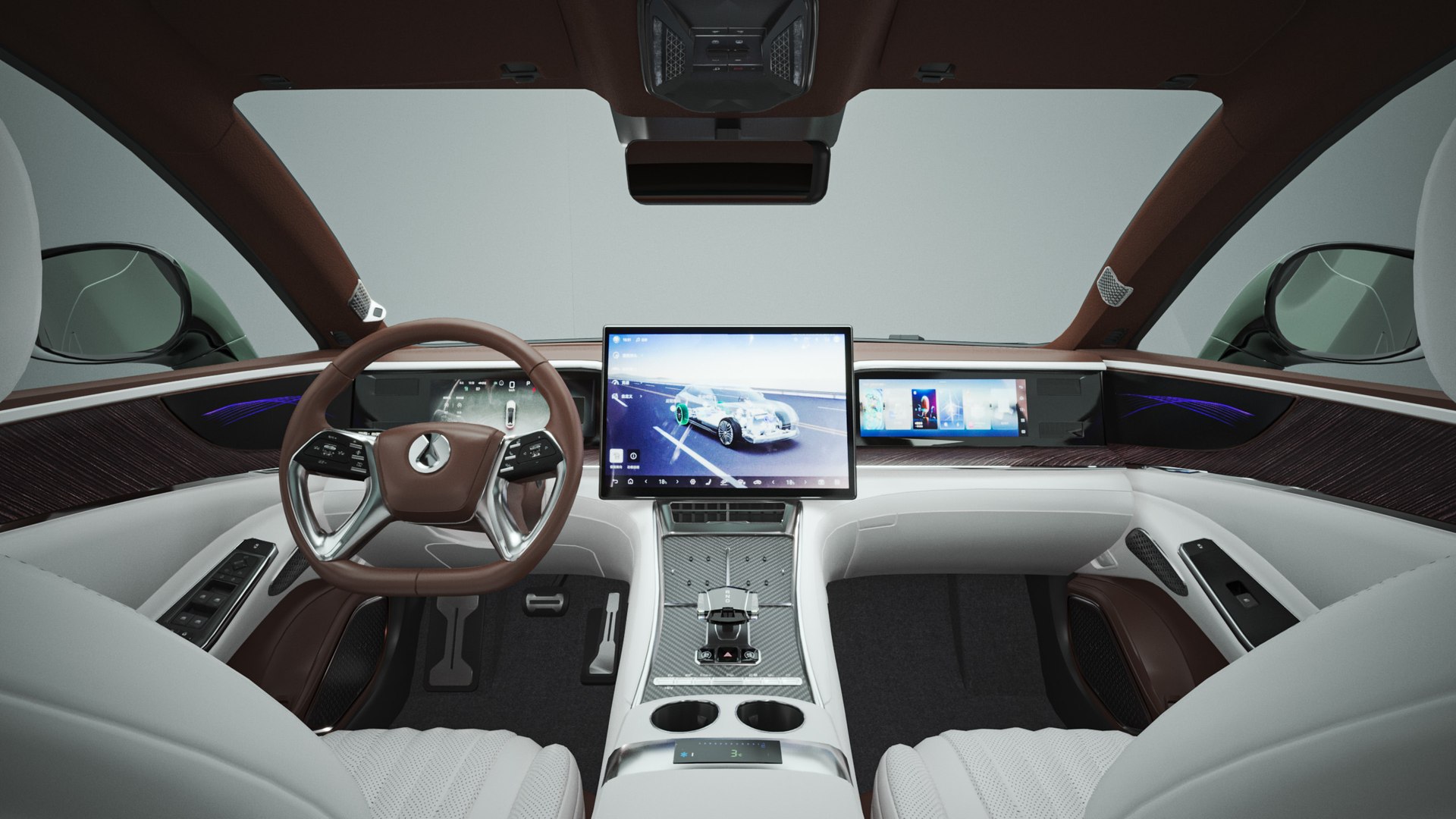 2024 BYD Denza Z9Gt With Interior 3D Model - TurboSquid 2311382