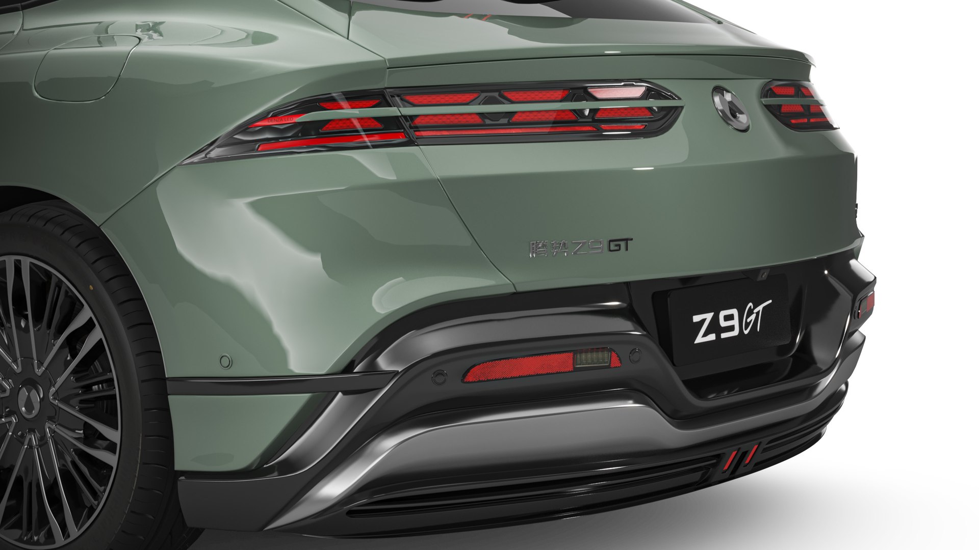 2024 BYD Denza Z9Gt With Interior 3D Model - TurboSquid 2311382