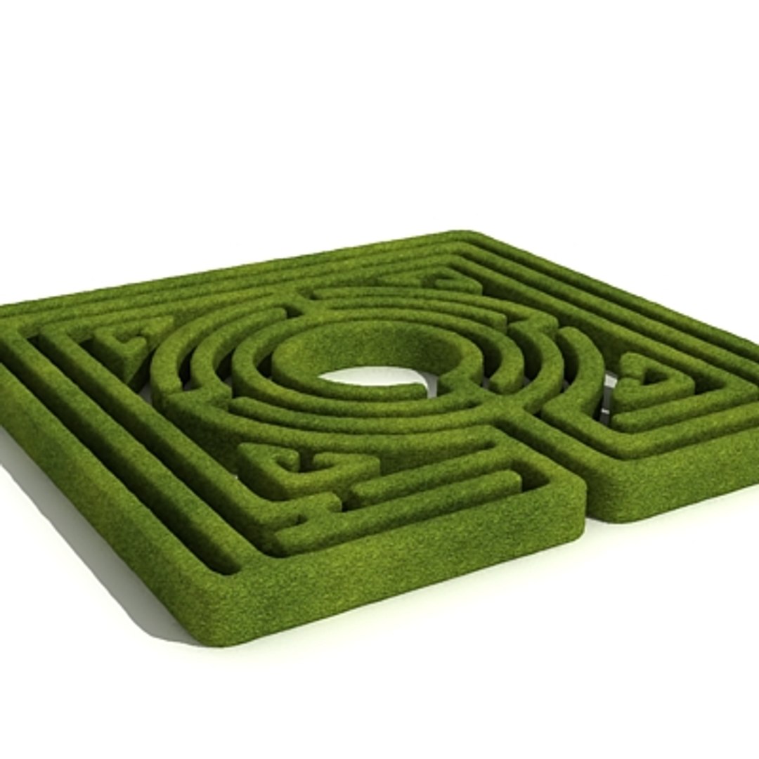 3d Model Classical Labyrinth Mazes