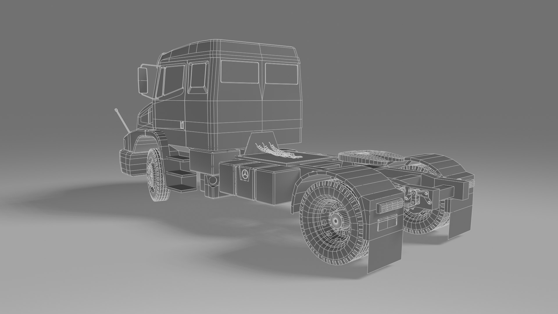 3D Mercedes Benz 1635 Atron High Details - TurboSquid 1742482