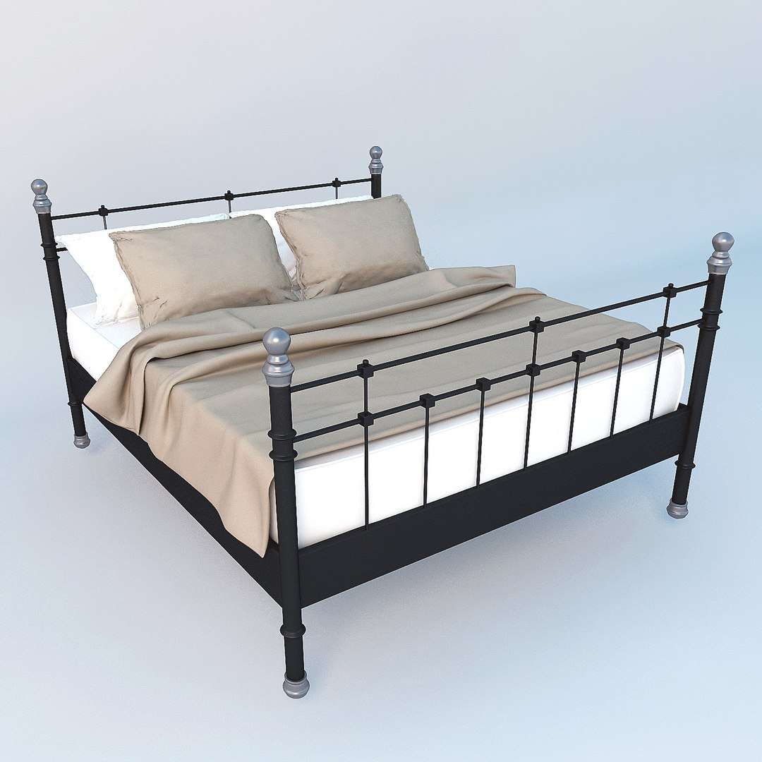Bed Frame 3d Model