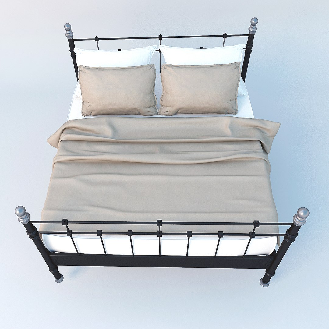 Bed Frame 3d Model