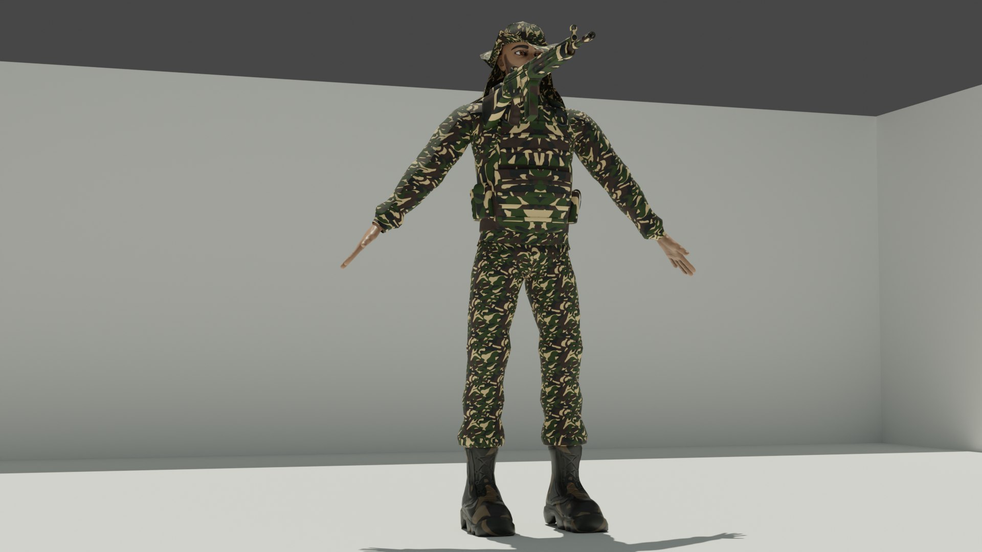 3D Soldier - TurboSquid 2270501