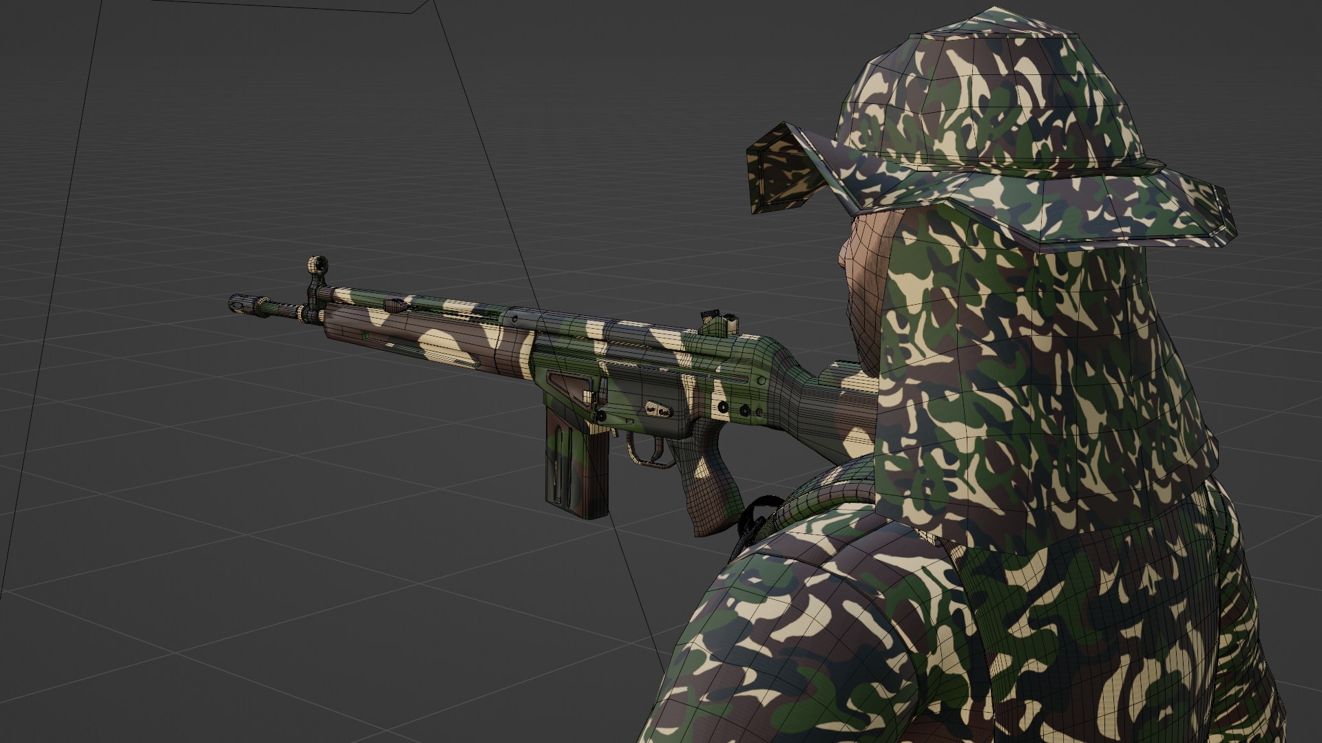 3D Soldier - TurboSquid 2270501