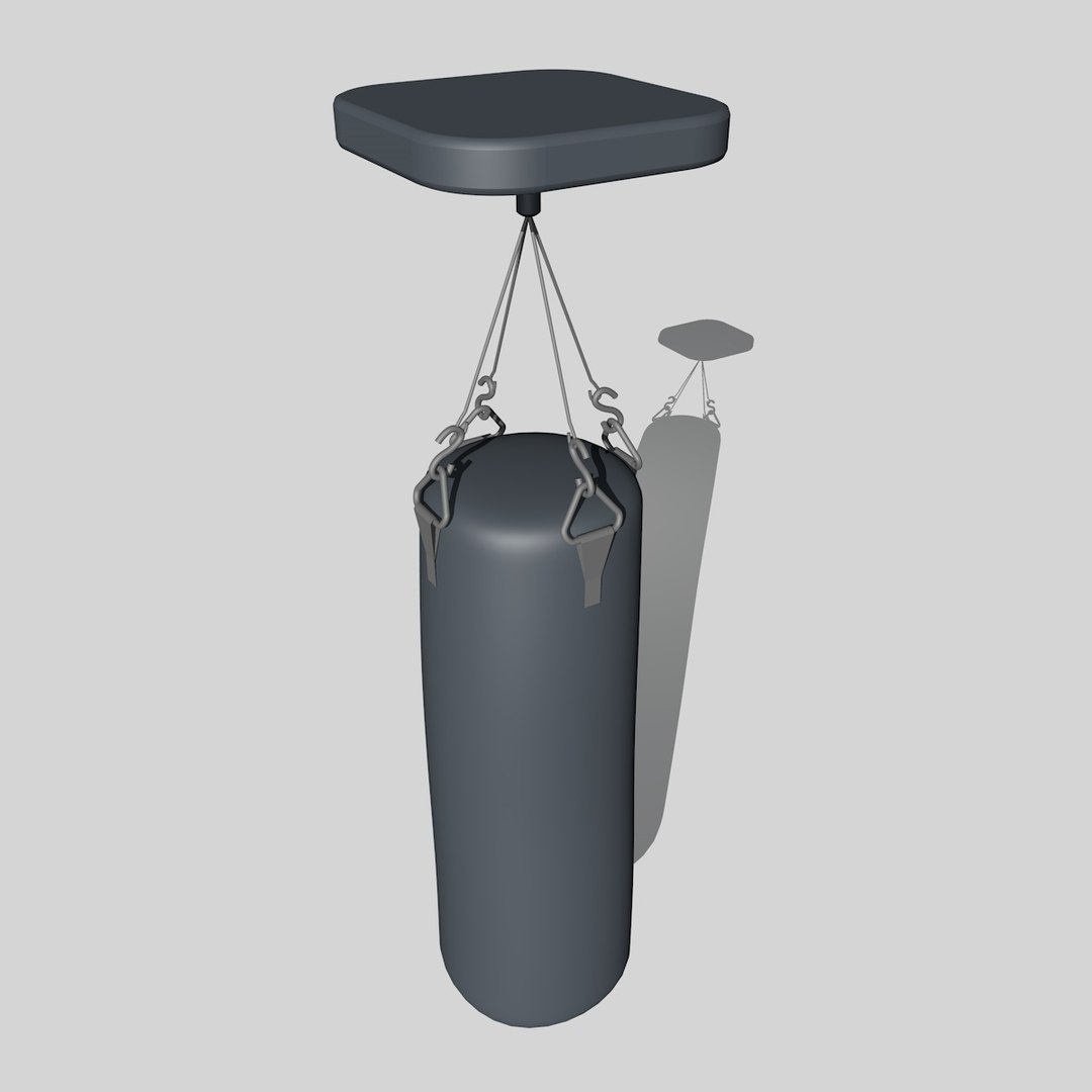 Punching Bag 3D Model - TurboSquid 1273964