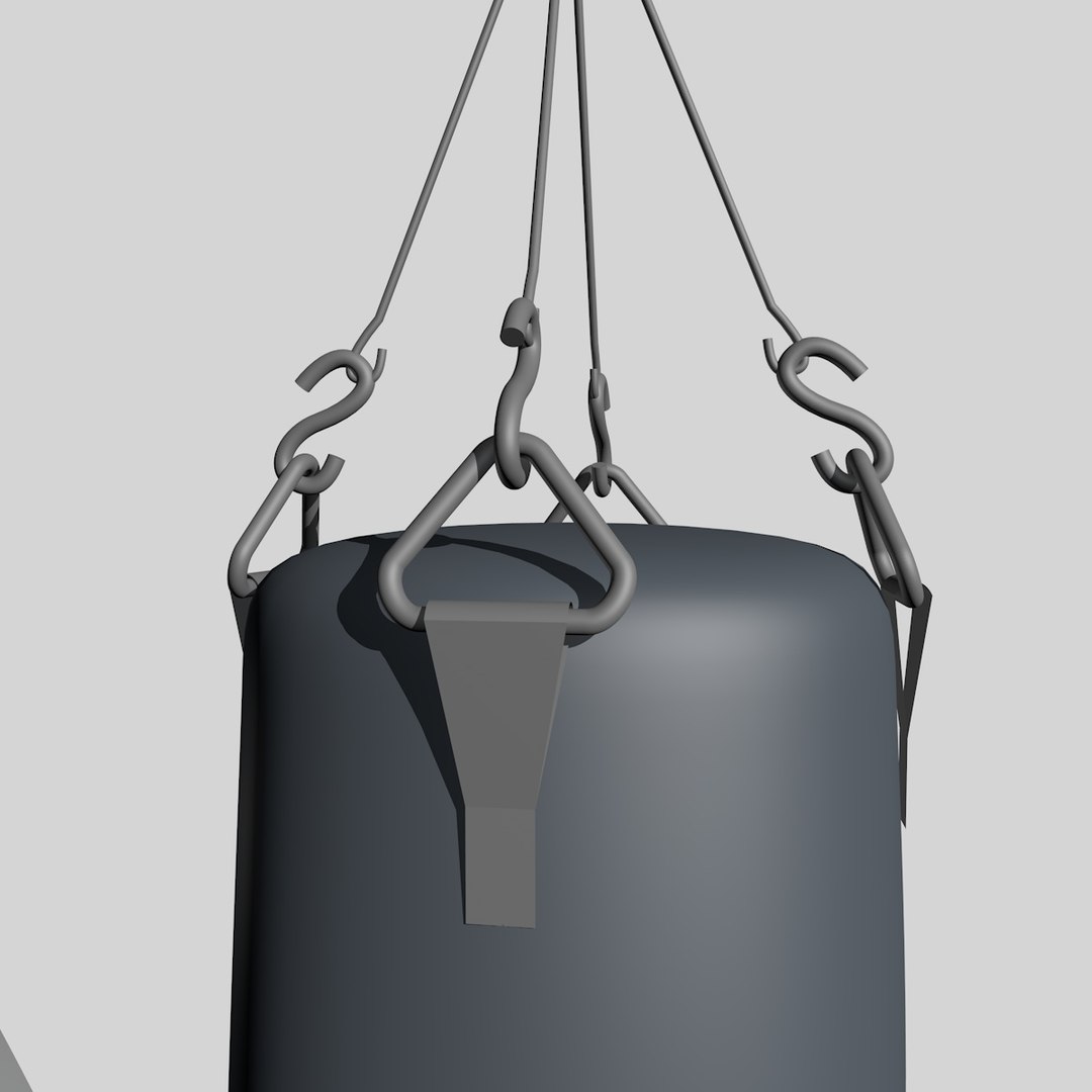 Punching Bag 3D Model - TurboSquid 1273964