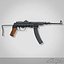 3d K-50m Submachine Gun