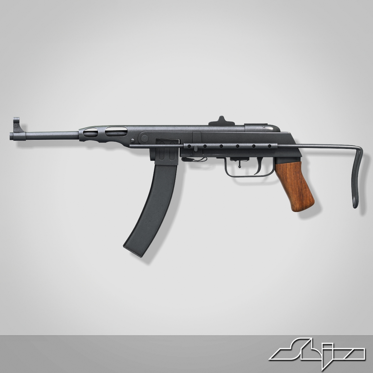 3d k-50m submachine gun