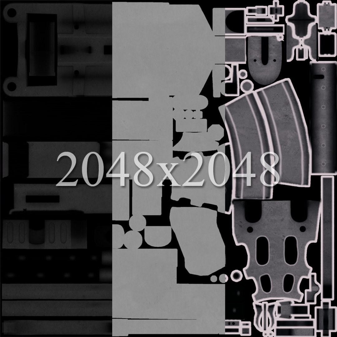 3d K-50m Submachine Gun