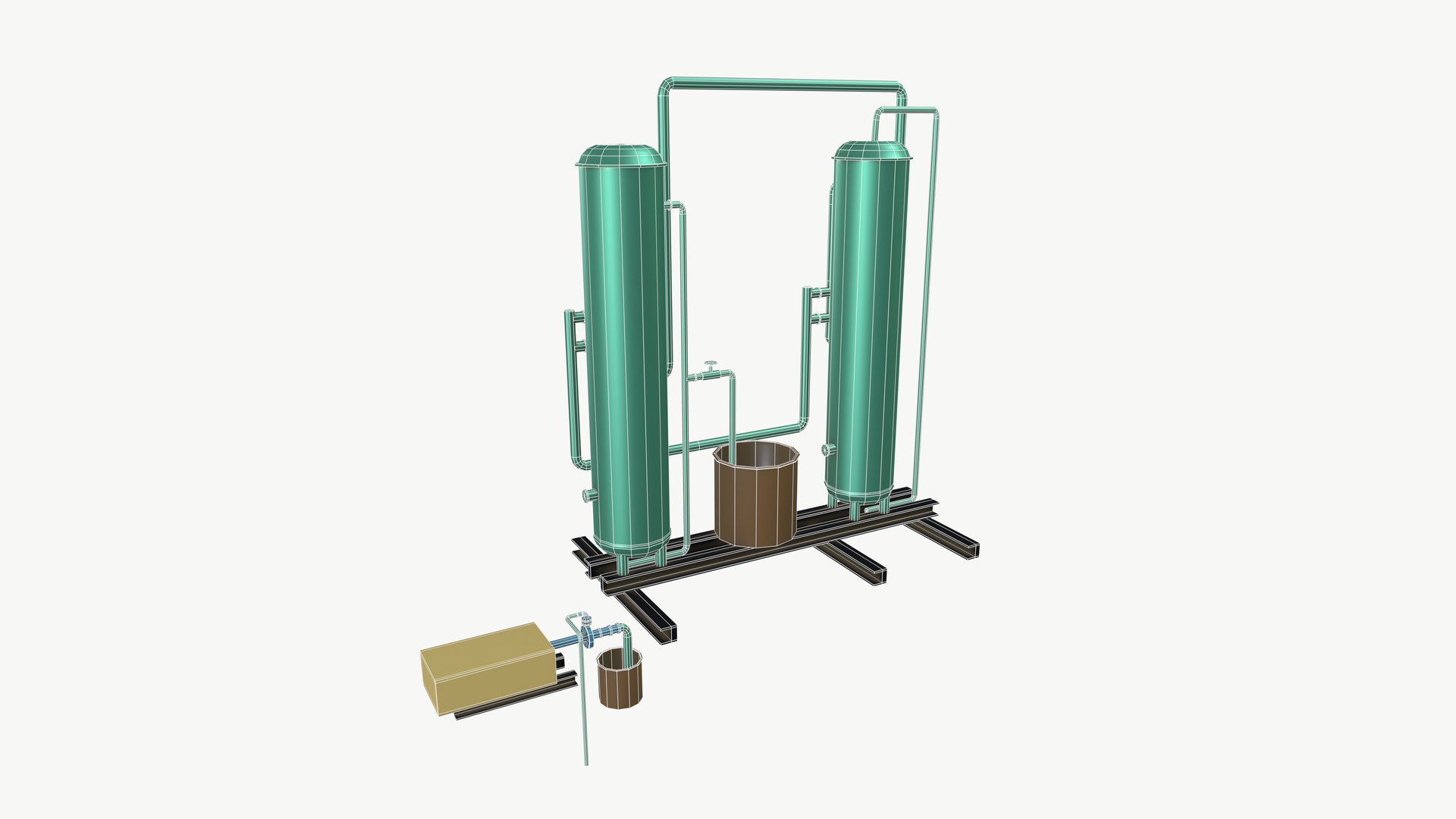 3D Model Cooling Water Filter - TurboSquid 2265798