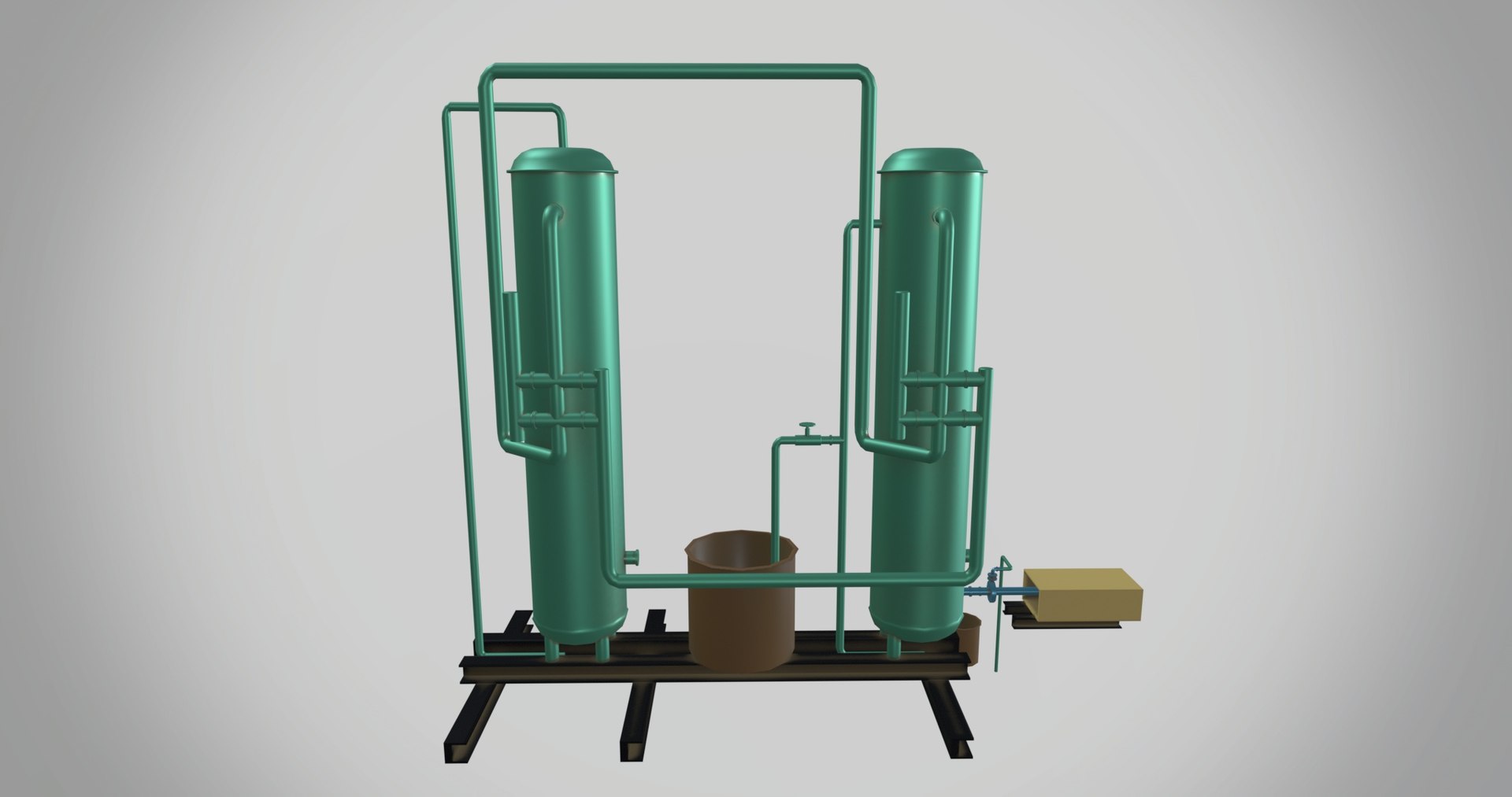 3D Model Cooling Water Filter - TurboSquid 2265798