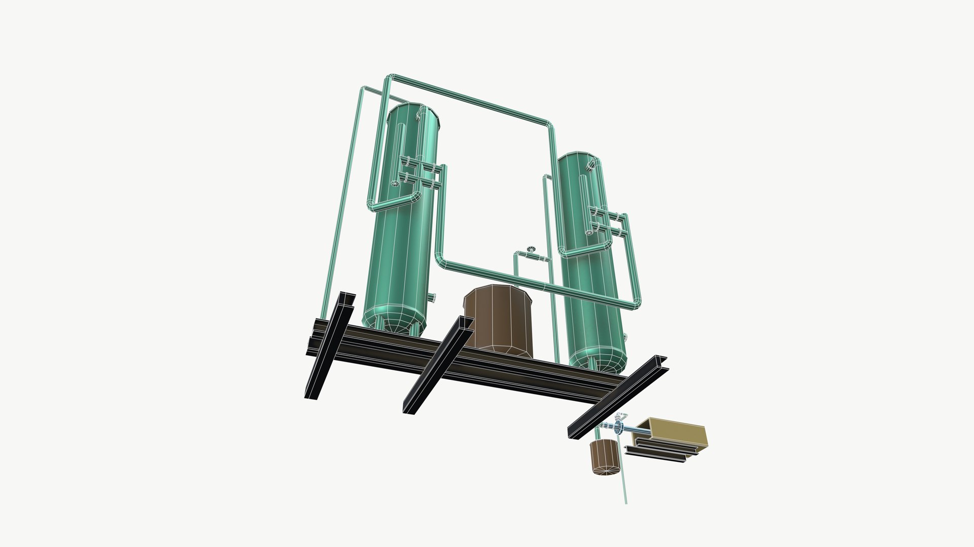 3D Model Cooling Water Filter - TurboSquid 2265798
