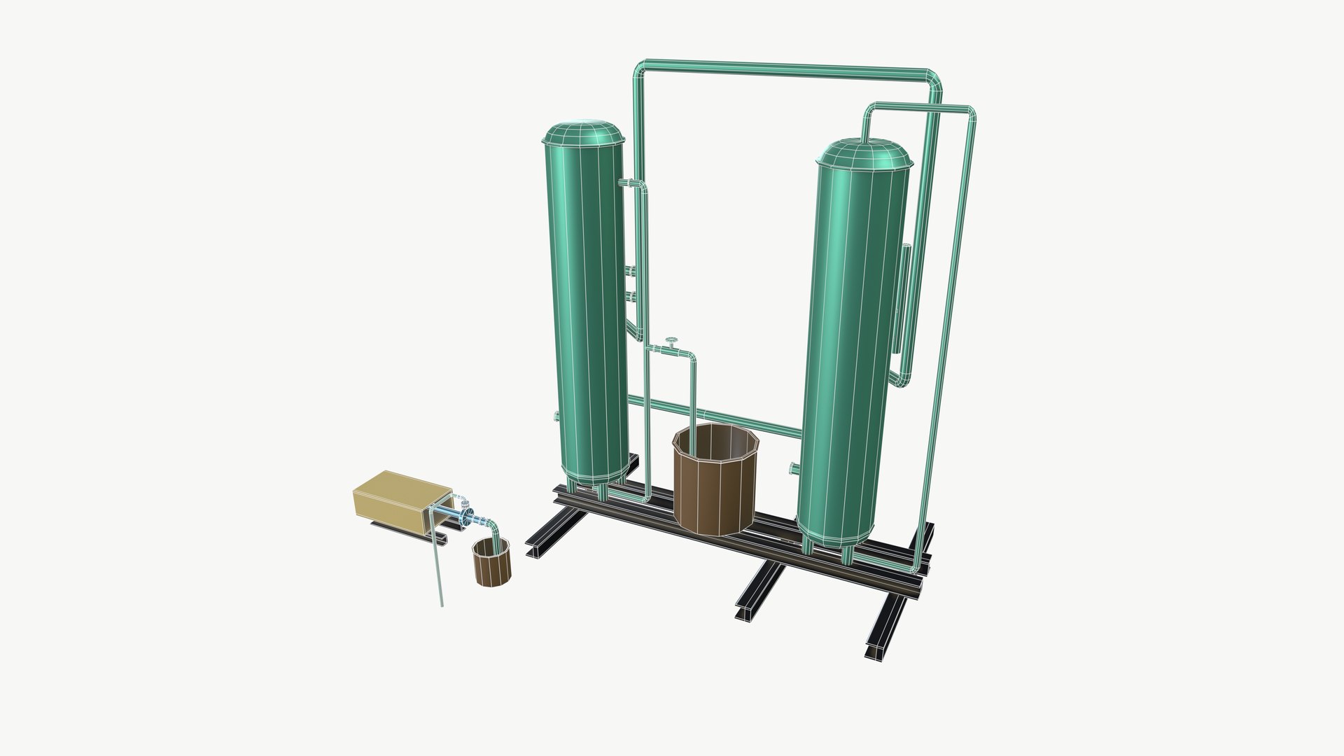 3D Model Cooling Water Filter - TurboSquid 2265798