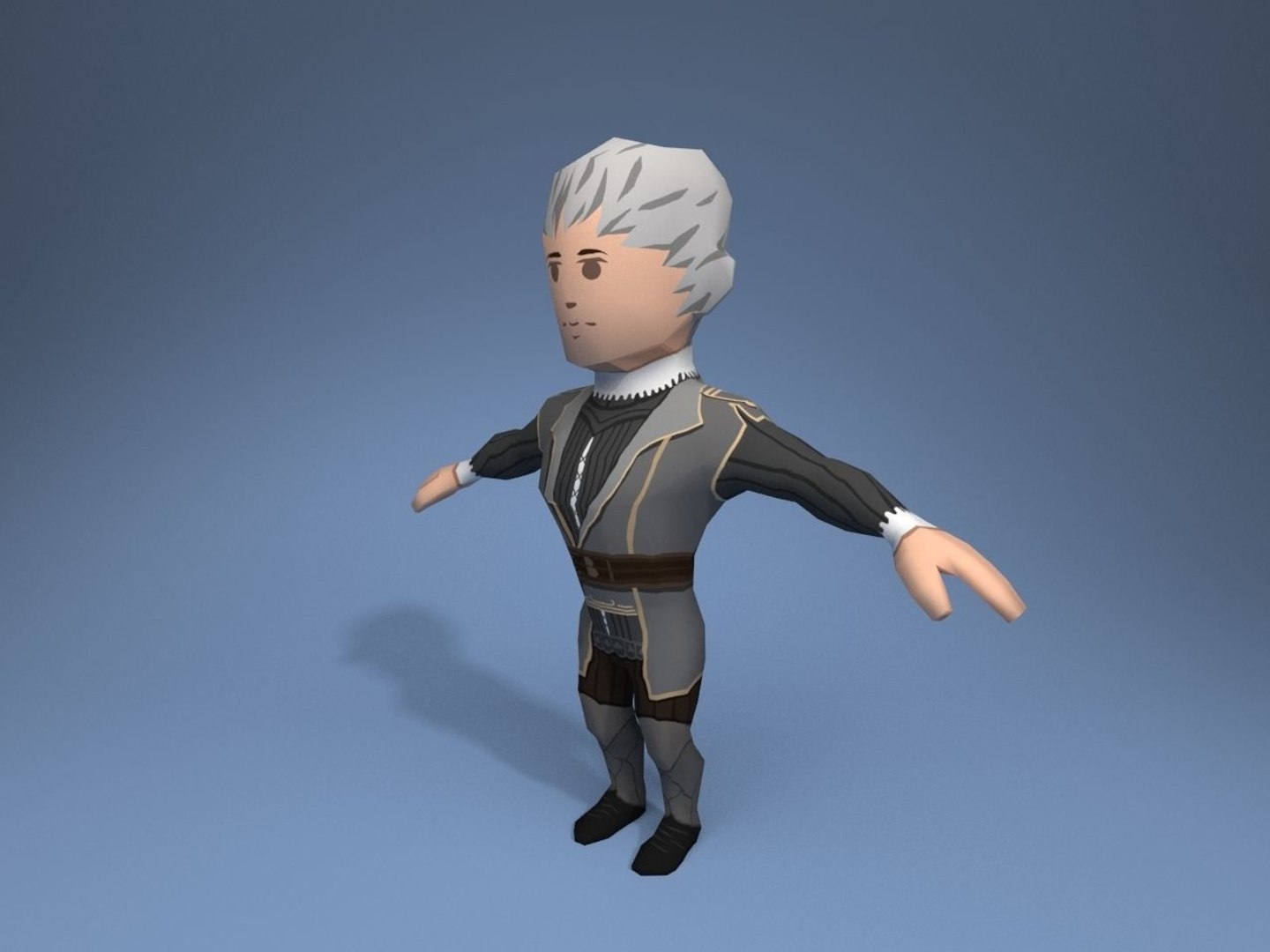3D Model Ar Character Medieval - TurboSquid 1193544