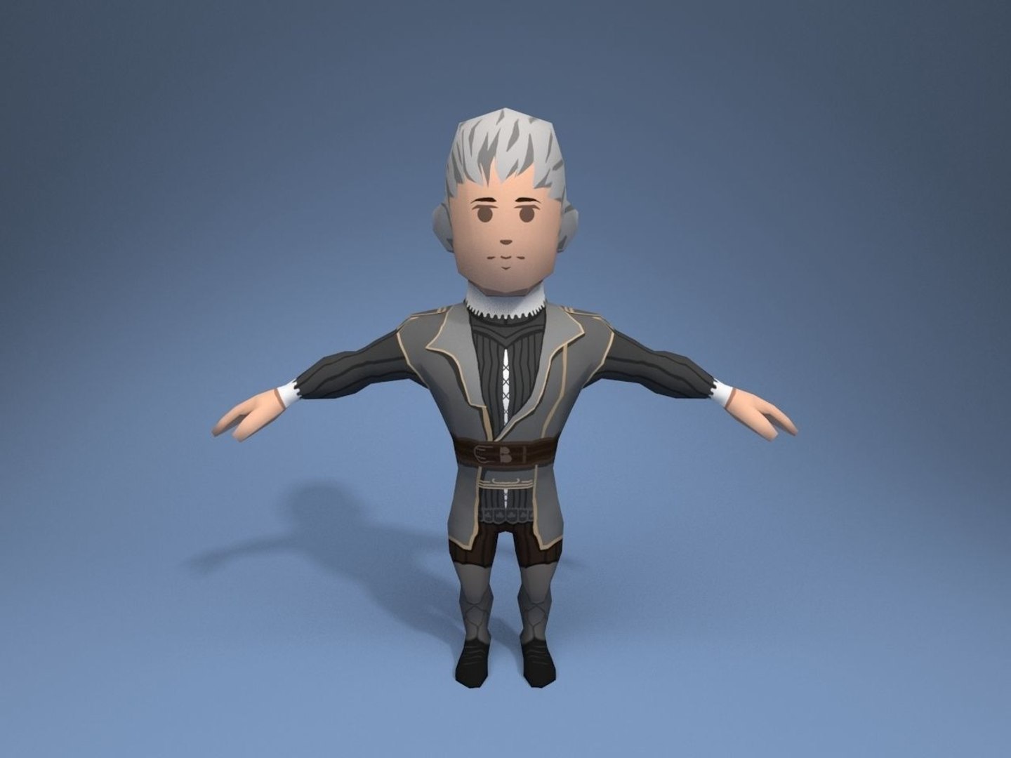 3D Model Ar Character Medieval - TurboSquid 1193544