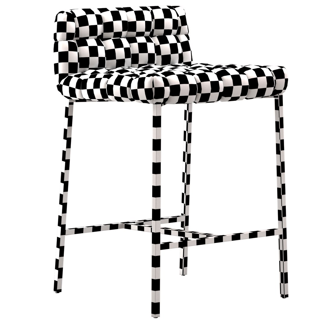 CB2 Gabe Counter Stool 3D Model - TurboSquid 2163815