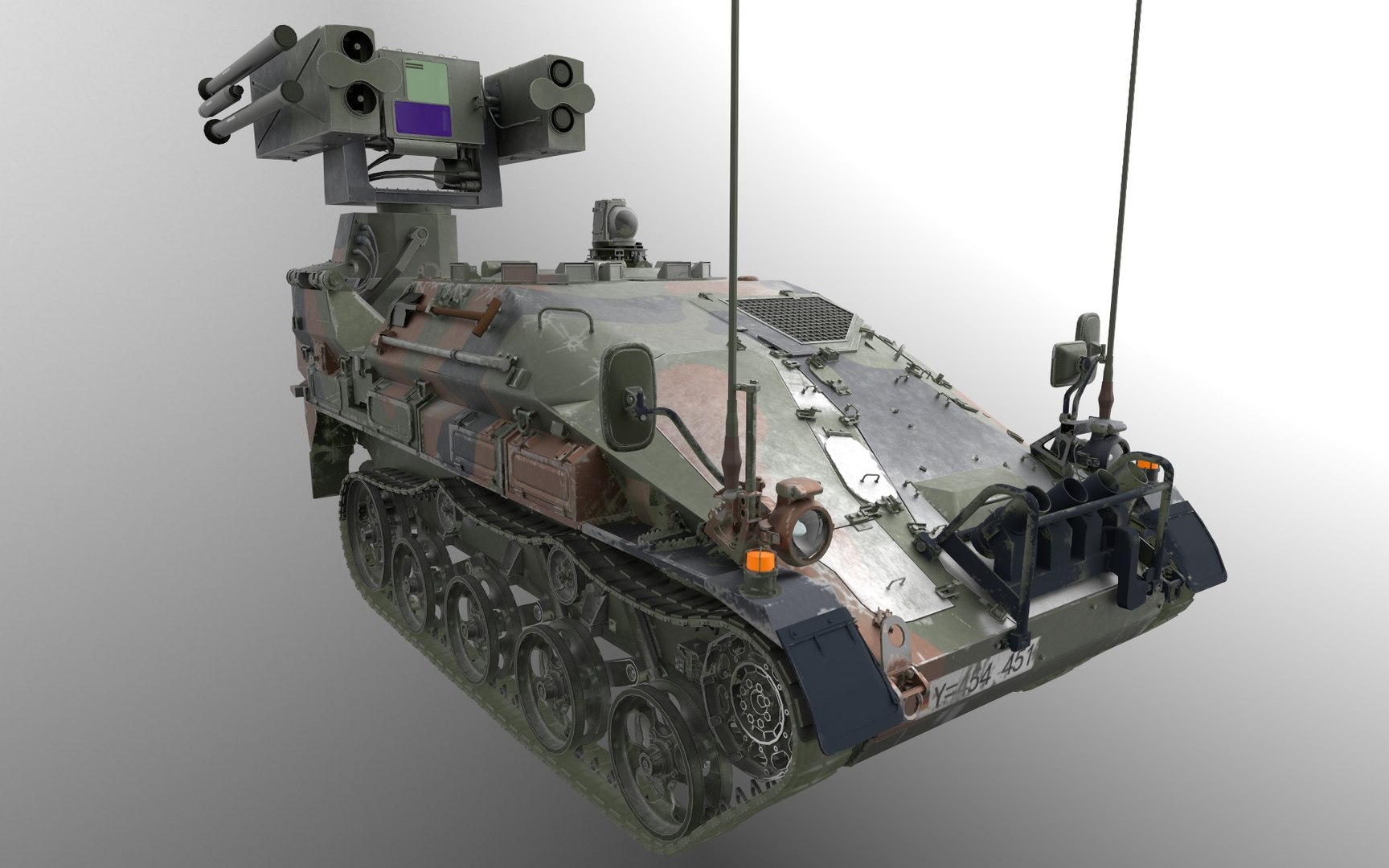 3D Ozelot Air Defense System Model - TurboSquid 2517182