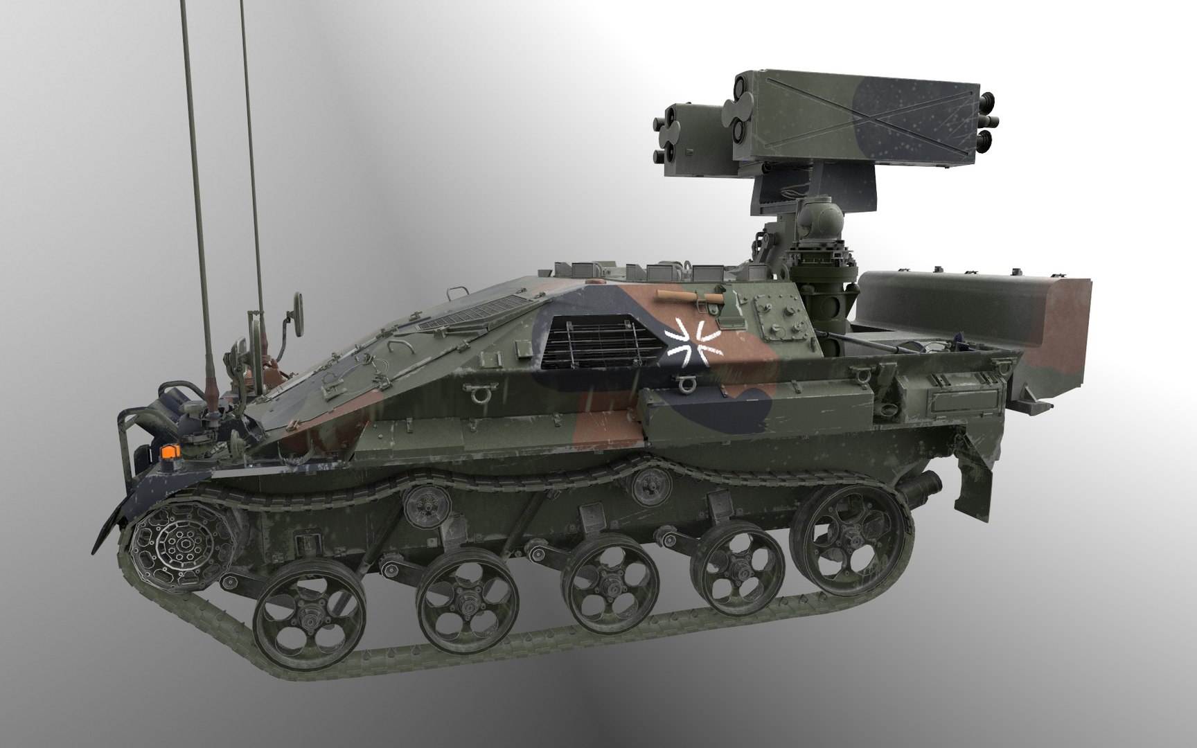 3D Ozelot Air Defense System Model - TurboSquid 2517182