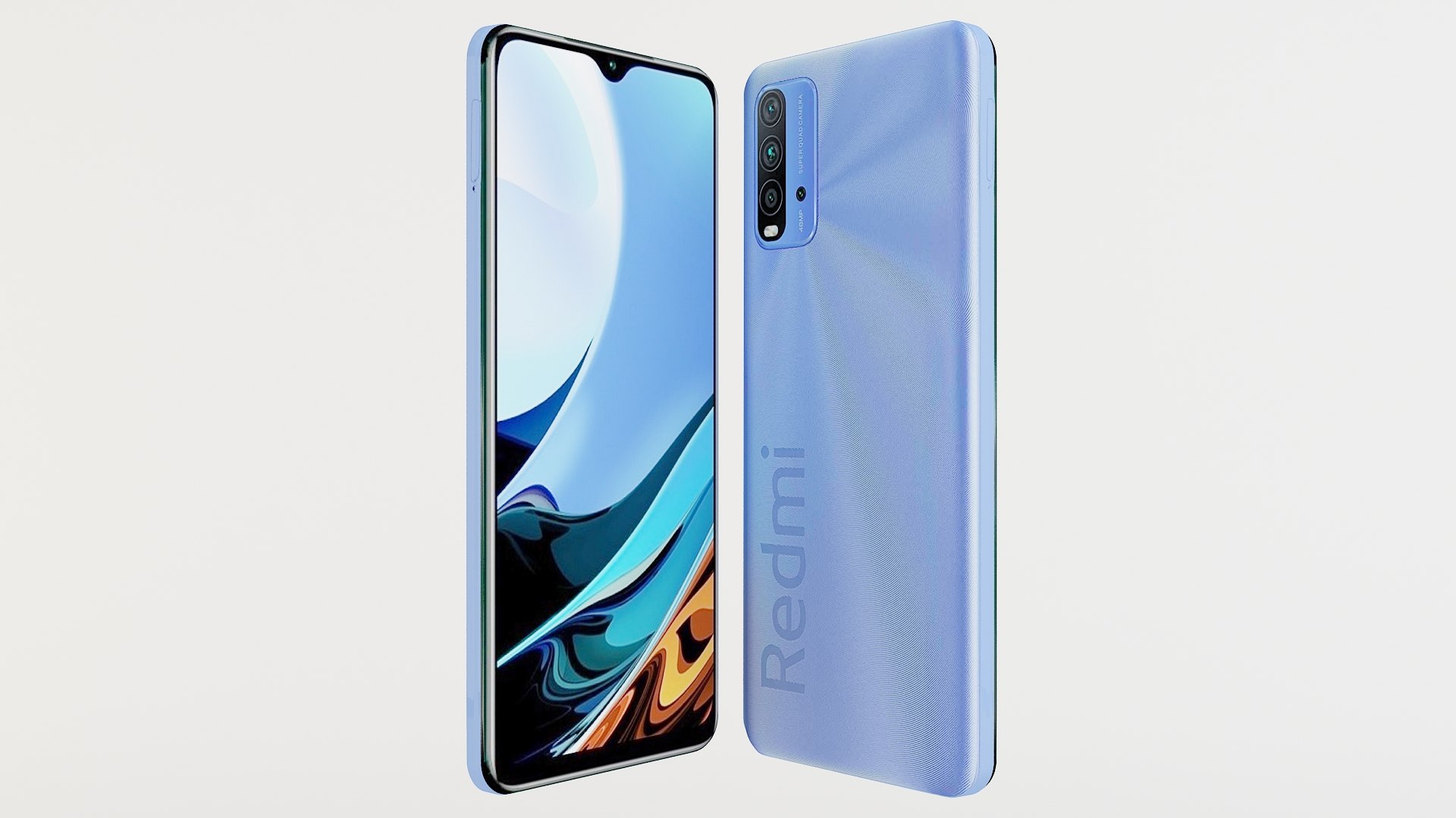 Xiaomi redmi 9 3D model - TurboSquid 1689459