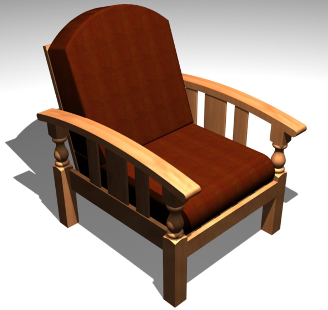 3d Single Seat Sofa Model