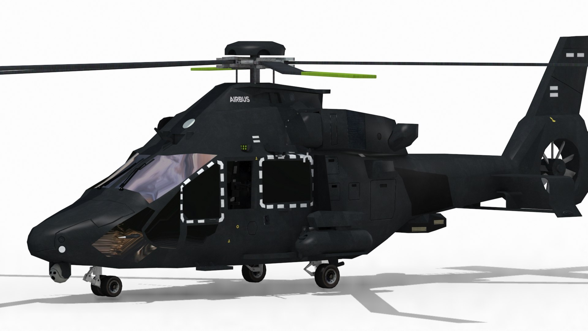 H160m Guepard Armed Helicopter 3D Model - TurboSquid 1765937