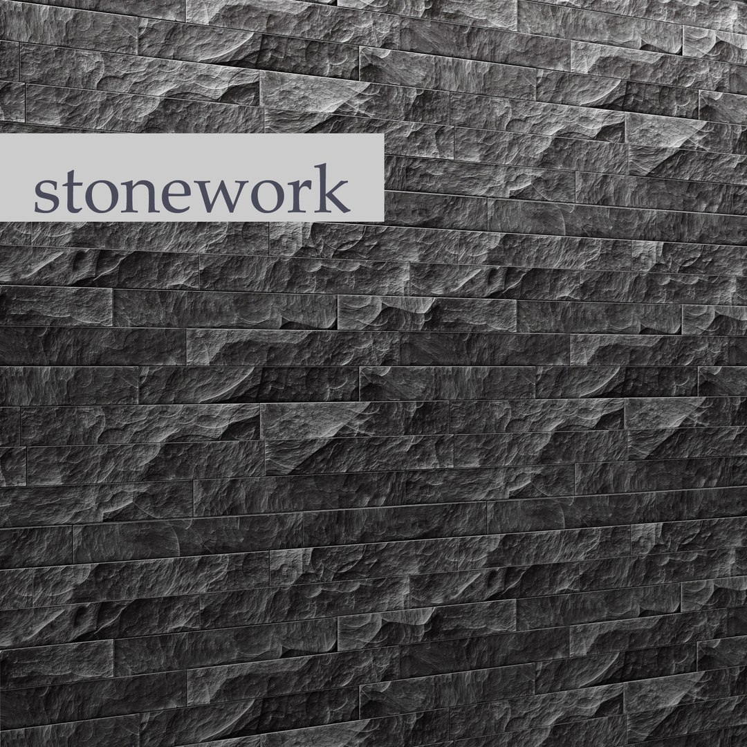 3d Model Stone Slate